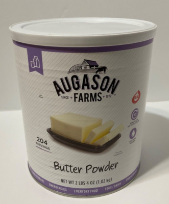 AUGASON BUTTER POWDER 2lbs 4oz CAN | eBay