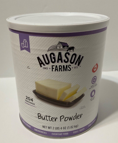 AUGASON BUTTER POWDER 2lbs 4oz CAN | eBay