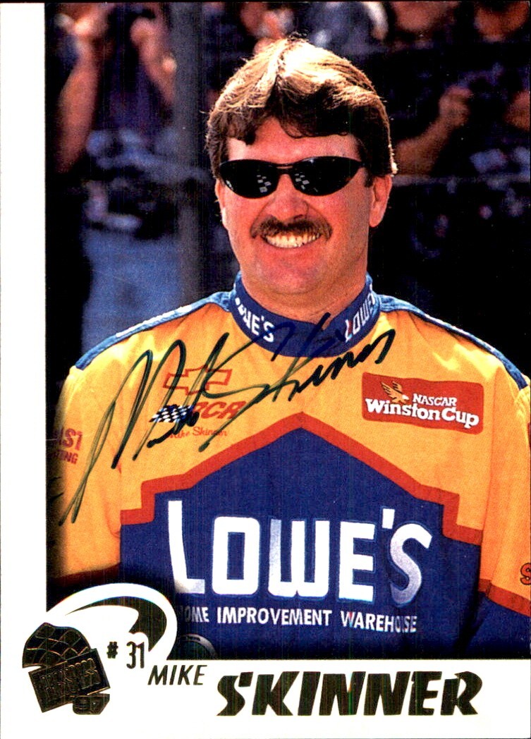 Jeff Skinner Nascar AUTOGRAPH 1997 Press Pass VIP #40 | eBay