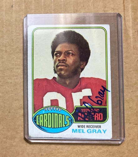 1976 Topps Mel Gray #520 Autographed Card St. Louis Cardinals | eBay
