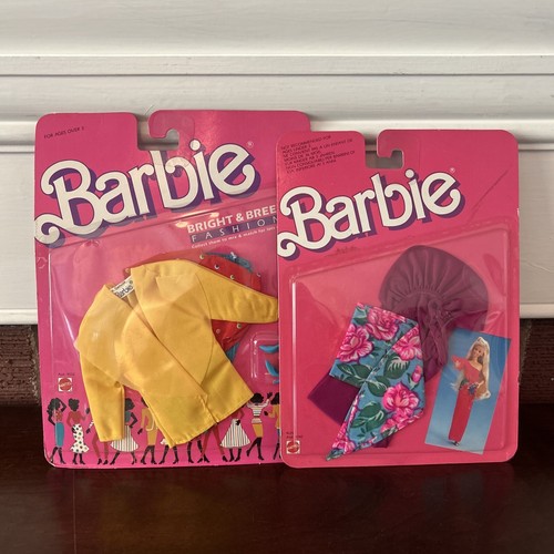 1987 Barbie Bright & Breezy Fashions #4529, Pretty Choices #4125 NEW ...