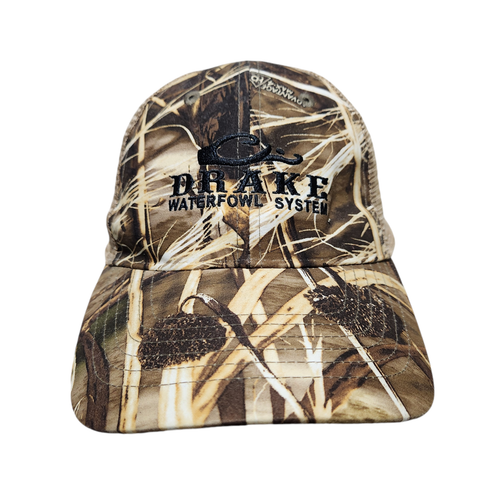 Drake Waterfowl Ball Cap One Size Men Camo Hunting Adjustable ...