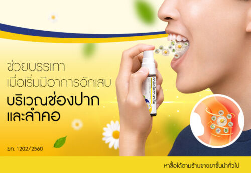 Kamillosan M Mouth Spray Chamomile Oral Bacterial Tonsil Bad Breath. | eBay