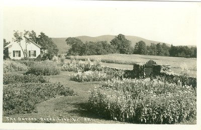 Bread Loaf VT x The Garden 1944 RPPC | eBay
