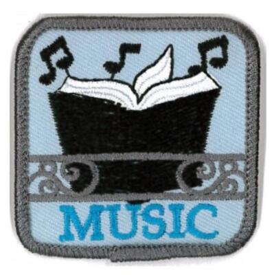 Girl Boy Cub MUSIC Class Lesson Musical Fun Patches Badges SCOUTS GUIDE ...