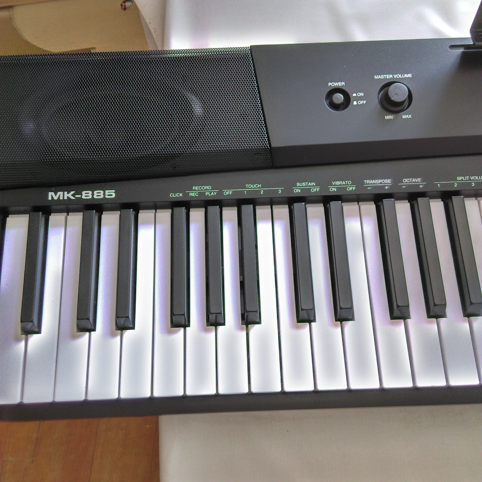PIANO NUMÉRIQUE - CLAVIER PORTABLE - 88 TOUCHES - STOL MK 885 | eBay