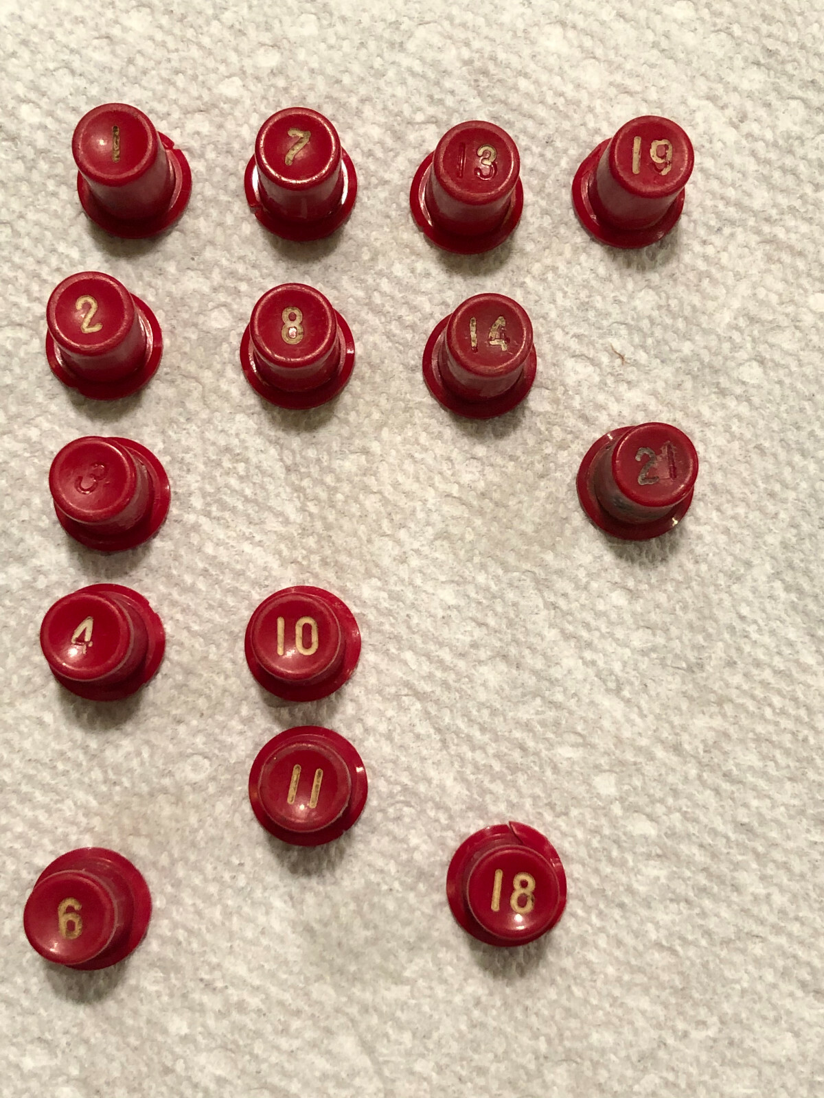 Wurlitzer Jukebox Selector Buttons #9 | eBay