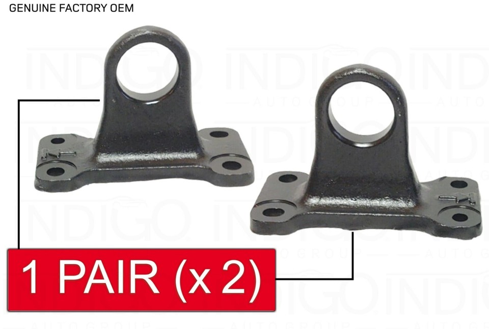 Land Rover OEM L663 Defender 90 110 130 Satin Black Recovery Loop Pair ...