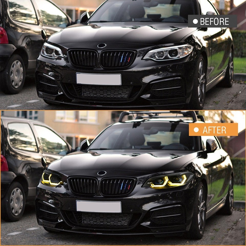 LED Headlights Assembly For BMW 2 Series F23 F22 F87 M2 Xenon/HID ...