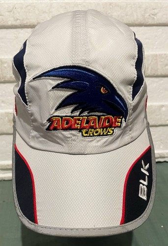 Adelaide Crows AFL Training Cap Hat PLAYER ISSUE BLK ON-FIELD ...
