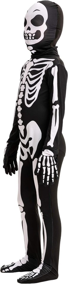 Halloween Skeleton Costume, Halloween Skeleton Costume for Kids, Bone ...