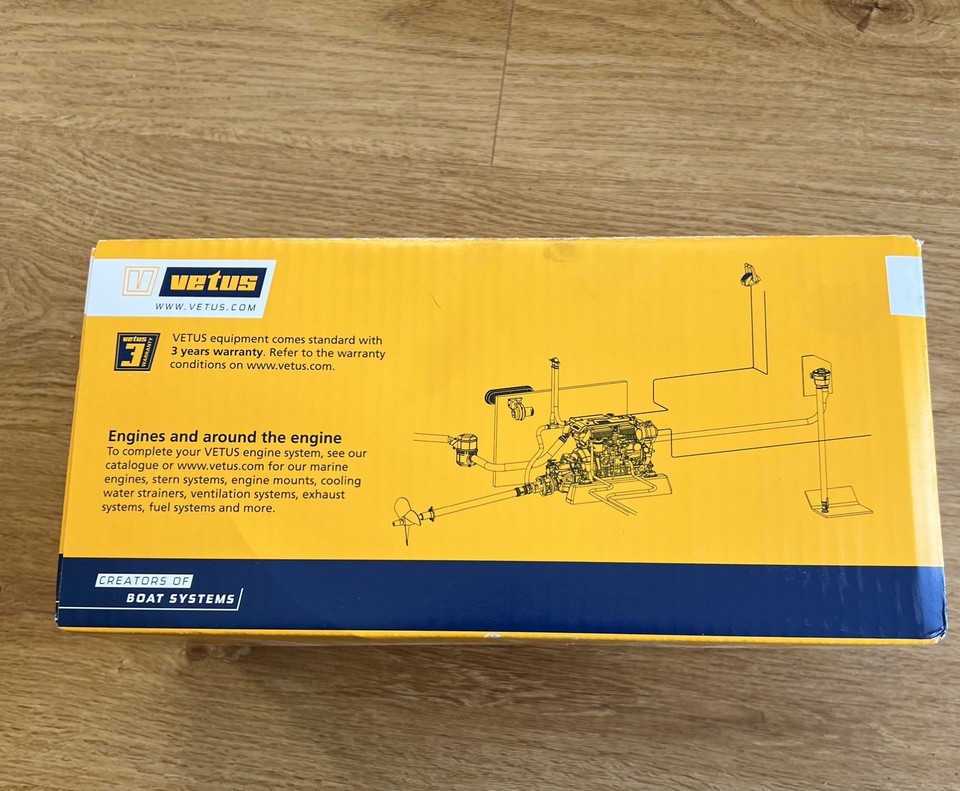 Vetus marine side mount single lever throttle control mechanism SISCO ...