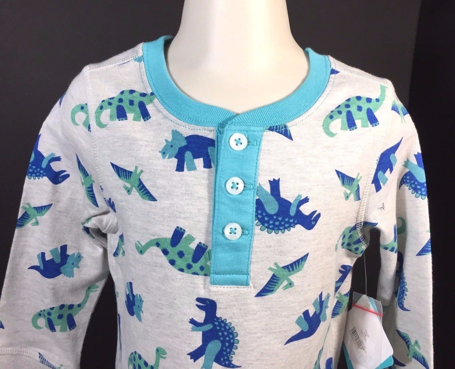 Blue Baby Clothes Boys Long Sleeve Nursery Rhyme One Piece 6-9M 12M 18M ...