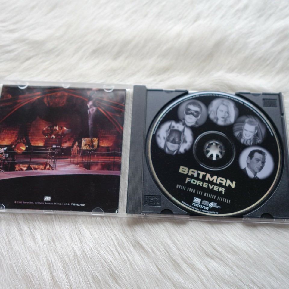 BATMAN FOREVER SOUNDTRACK CD 1995 Film Score Cd Batman Cd 90s Film ...