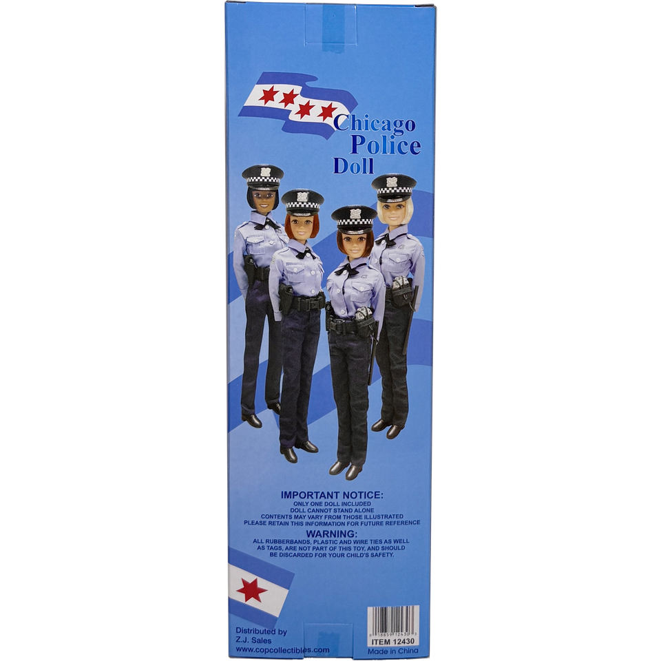 CHICAGO POLICE ACTION FIGURE: Female White Police Officer, 1:6 Scale | eBay