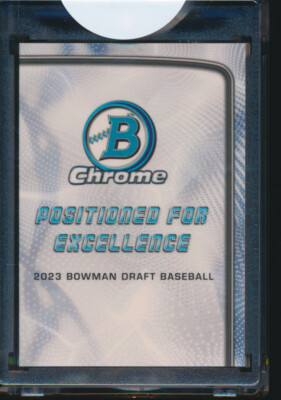 2023 BOWMAN CHROME AUTO BOOK SUPERFRACTOR#/1 SEALED POSITIONED FOR ...