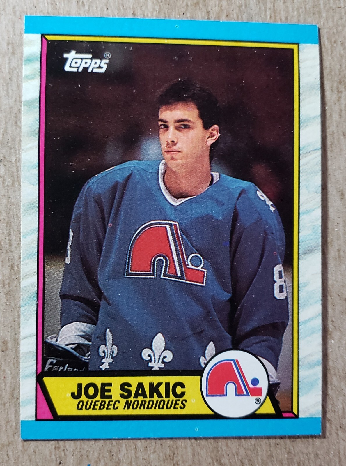 1989-90 Topps Joe Sakic RC #113 Quebec Nordiques Rookie | eBay