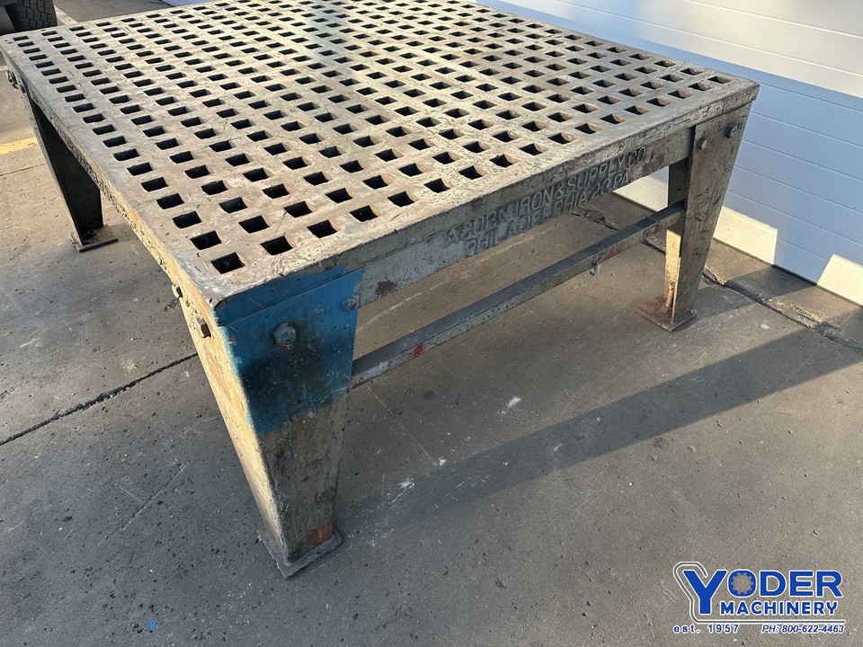 72" X 60" ACORN WELDING TABLE: STOCK #77198 | eBay