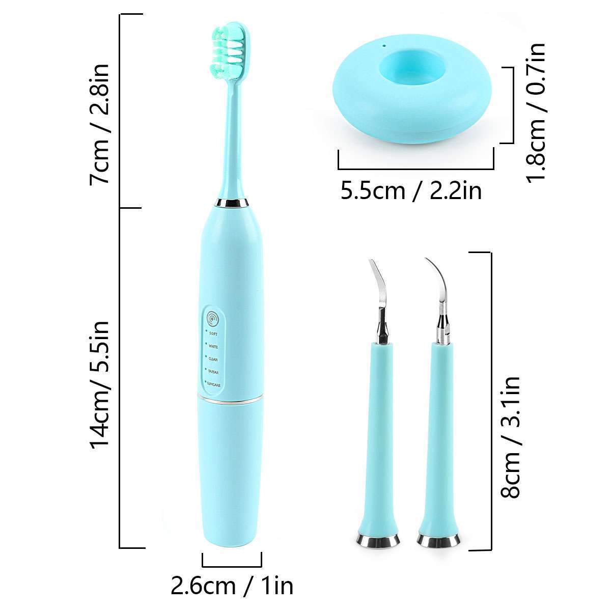 Cordless Water Dental Oral Irrigator Travel Teeth Cleaner Floss USA | eBay