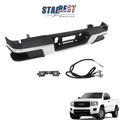 Chrome Rear Step Bumper Assembly For 2015-2021 2022 Chevy Colorado GMC ...
