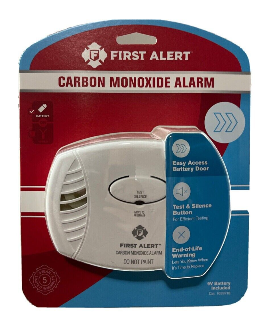 First Alert Co400 Carbon Monoxide Detector Battery Operated - for sale ...