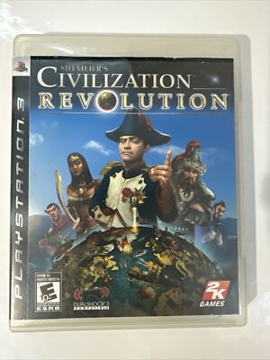 Civilization Revolution - Playstation 3 PS3 - Complete CIB w/ Manual ...