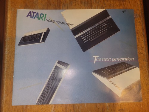 Vintage Atari Home Computers 1983 Advertising Booklet Sales Catalog (F ...