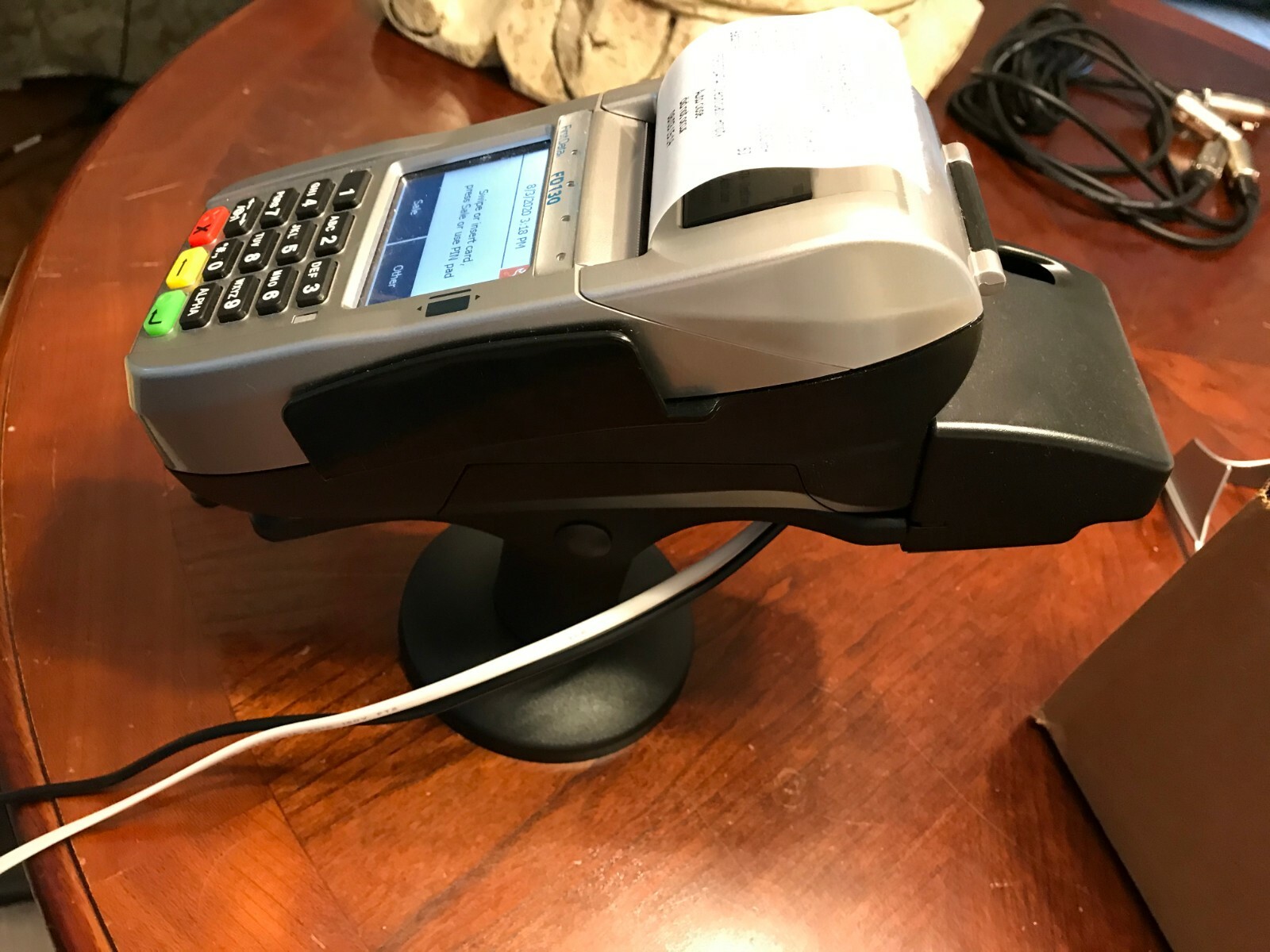 First Data FD130 EMV NFC Dial/IP Credit Card Machine | eBay