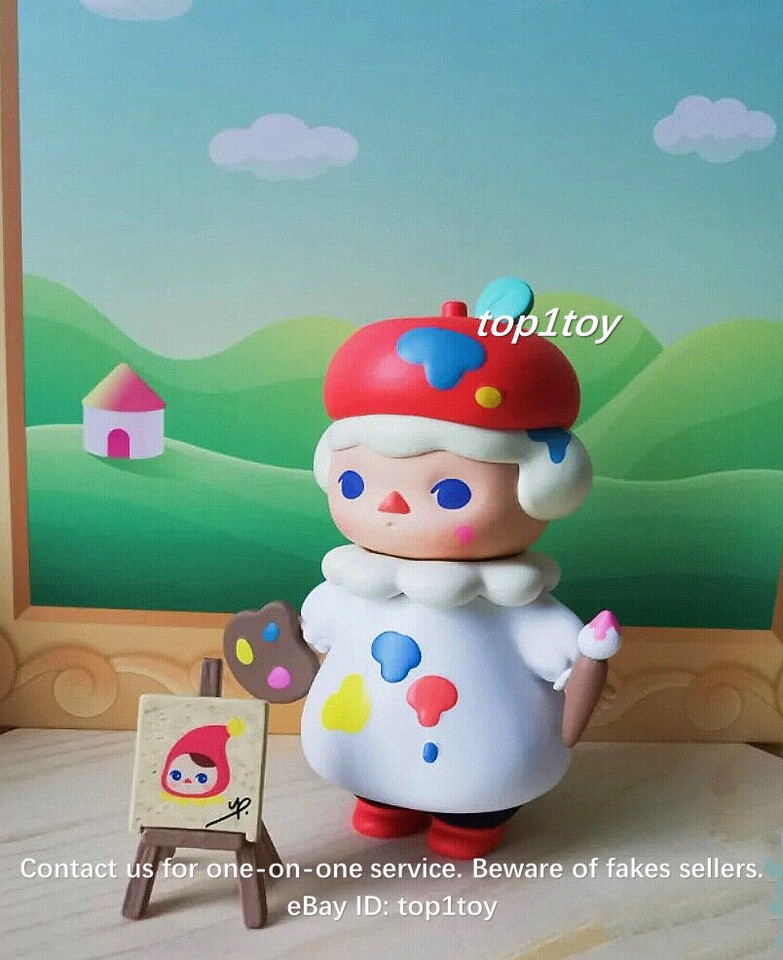 POP MART x PUCKY Painter Baby Limited Art Toy Figurine | eBay
