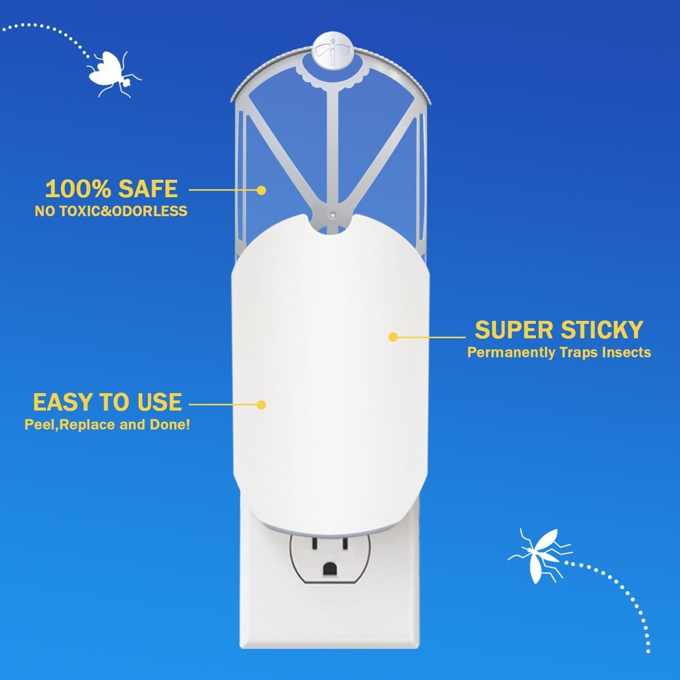 33 Pack Refills Cartridge Compatible with Zevo Flying Insect Trap ...