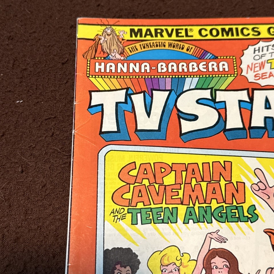 Hanna Barbera TV STARS #1 Marvel 1978 Captain Caveman | eBay