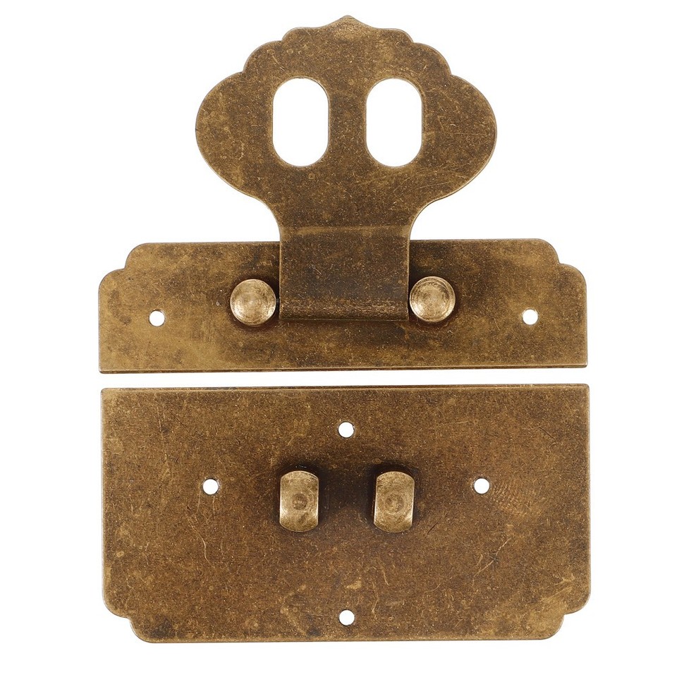 Jewelry Box Metal Hasp Small Hasps for Retro Vintage Latch Cabinet Lock ...