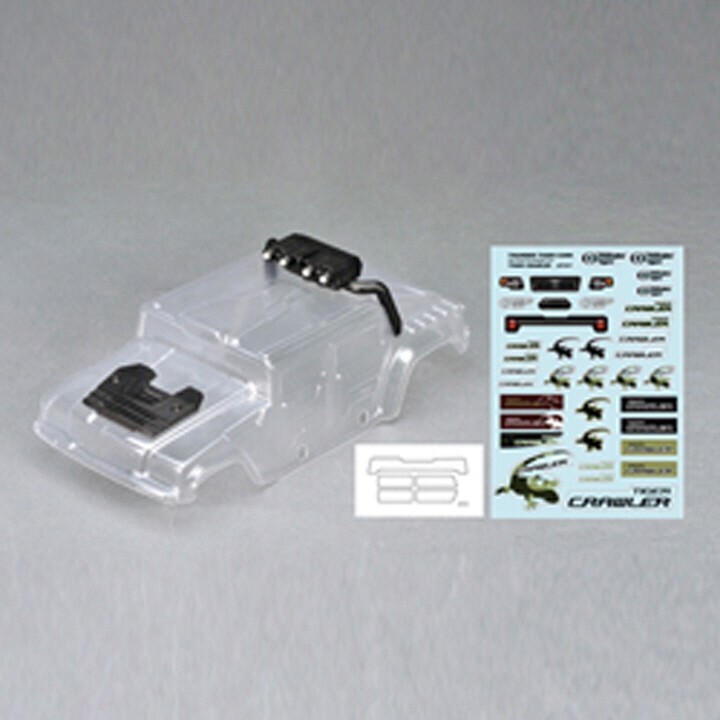 Thunder Tiger #PD09-0008 Body Clear w/Decal (6543 Tiger Crawler) | eBay