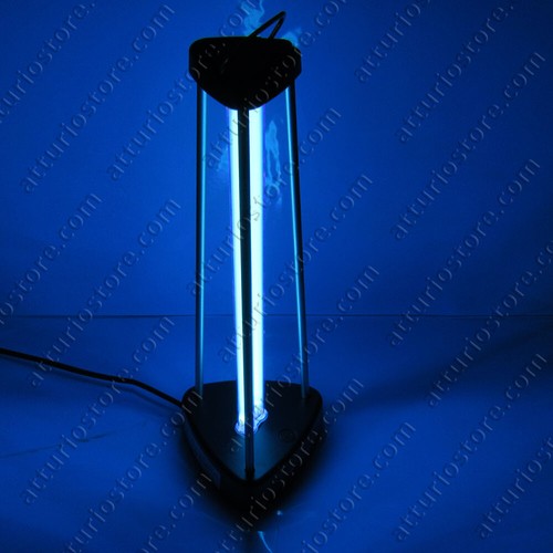 Lampada germicida 38W raggi UV con ozono contro batteri virus e acari ...