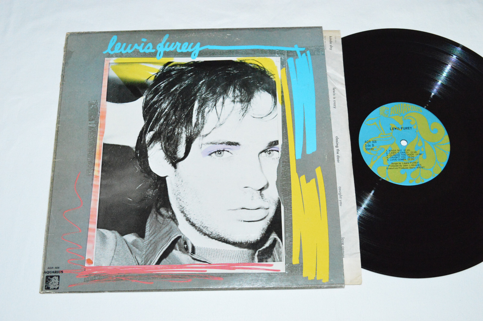 LEWIS FUREY Self-Titled LP 1975 Aquarius Records Canada AQR-508 Vinyl ...