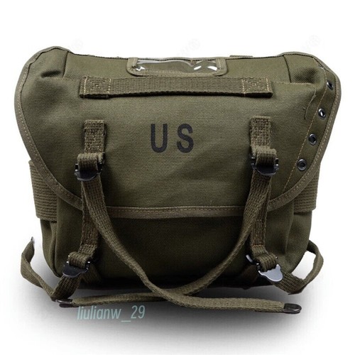 WW II Replica U.S.Vietnam War M1961 Butt-pack Canvas Bag Combat Pack ...