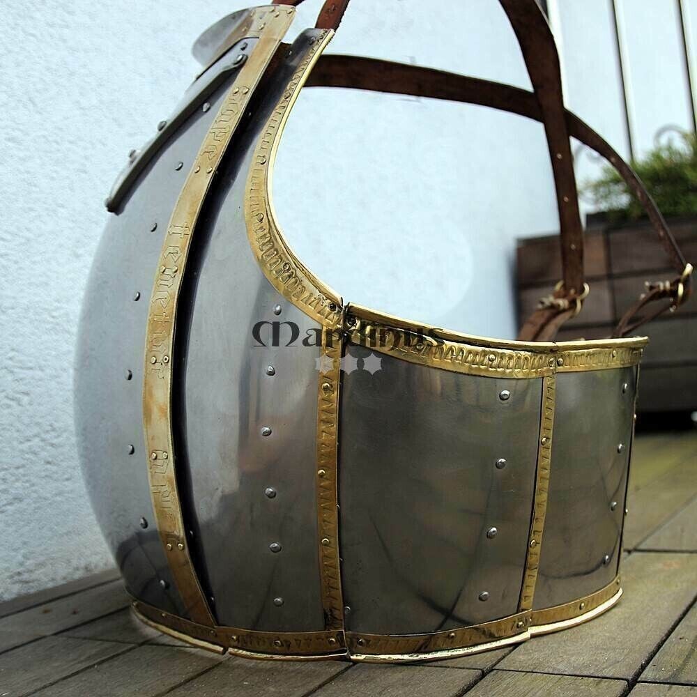 Medieval Knight Chest plate Warrior Churburg Cuirass Armor Halloween ...