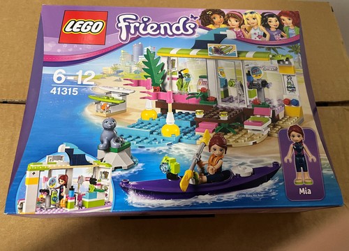 LEGO FRIENDS - 41315 Heartlake Surf Shop - Mia in Wet Suit Seal Purple ...