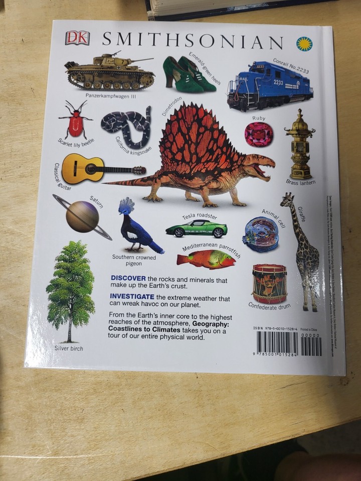 Book - DK Smithsonian Geography: Coastlines to Climates Hardcover ...