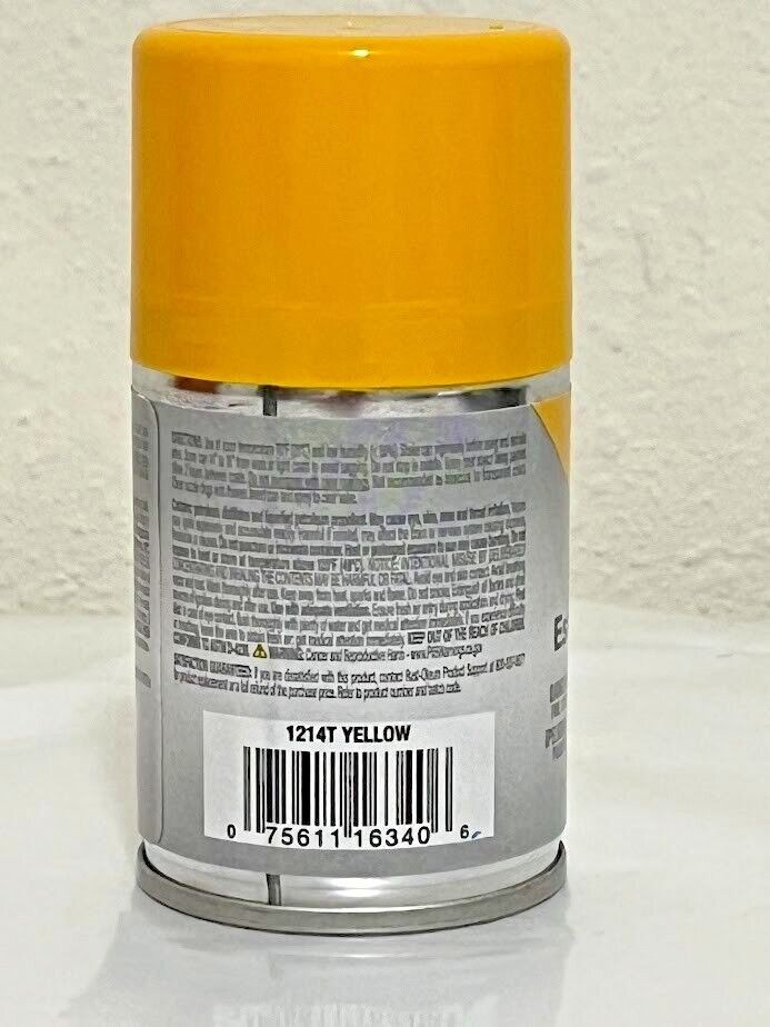 Testors Spray Paint ~ Yellow 1214T Enamel 3oz Rust-Oleum Hobby ...