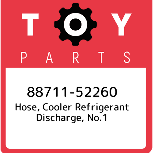 88711-52260 Toyota Hose, cooler refrigerant discharge, no.1 8871152260 ...