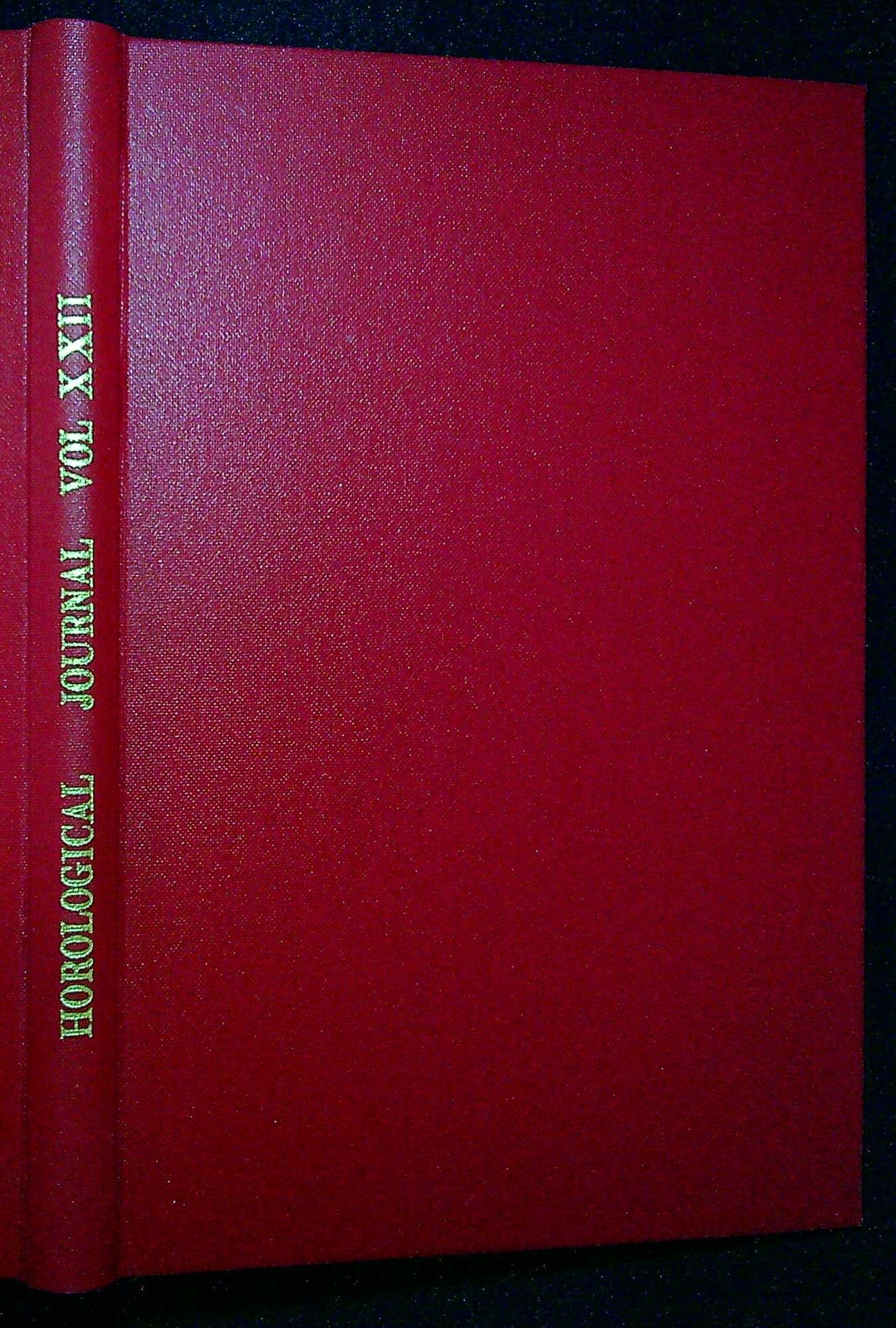 Various Contributors THE HOROLOGICAL JOURNAL, THE SPECIAL ORGAN OF THE ...