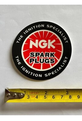 NGK Spark Plugs Decal Sticker | Tailgate | Universal Fitment ...