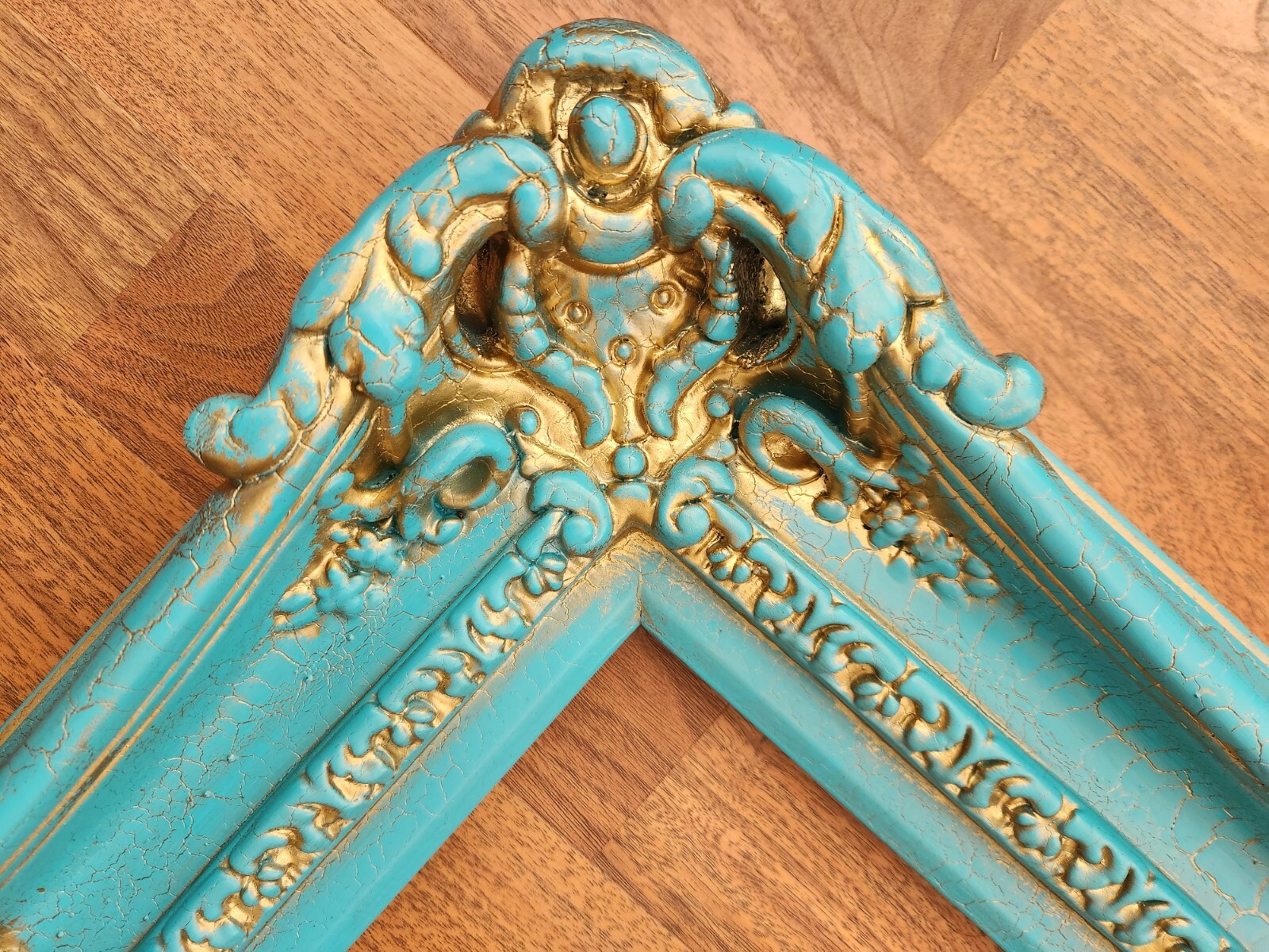 20x24 Turquoise picture frame baroque ornate style photo painting art ...
