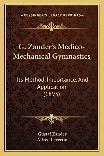 G. Zander's Medico-Mechanical Gymnas..., Zander, Gustaf | eBay