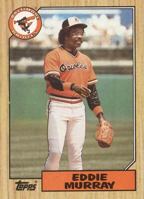 1987 Topps #120 Eddie Murray Baltimore Orioles HOF | eBay