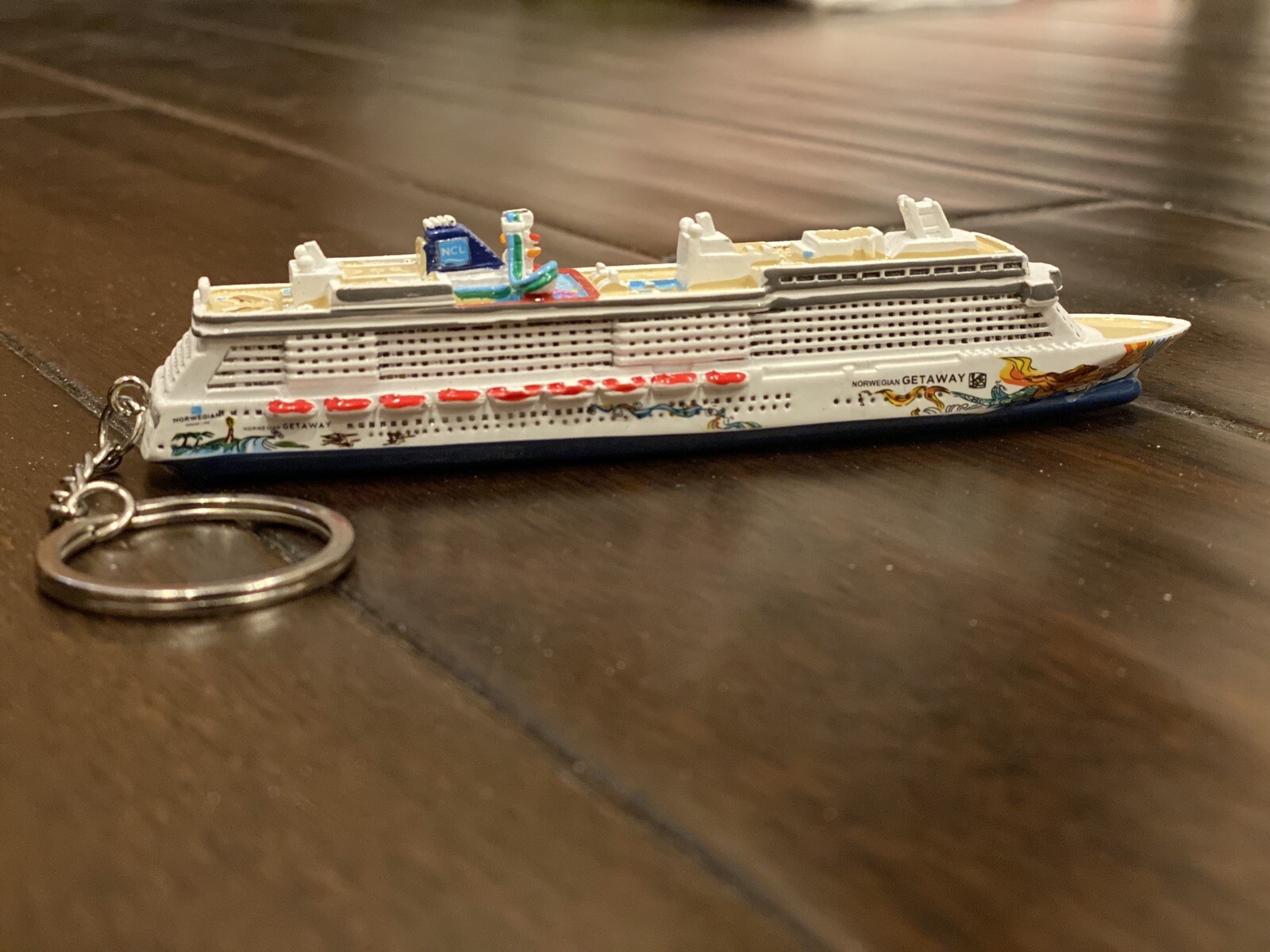 Norwegian Getaway Cruise Ship Key Chain Model - Brand New Official | eBay