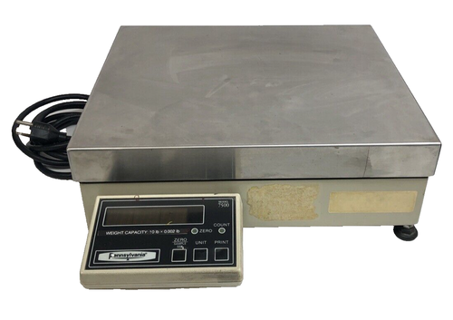 Pennsylvania Scale Model 7500 10lb x 0.002lb - TESTED WORKING | eBay