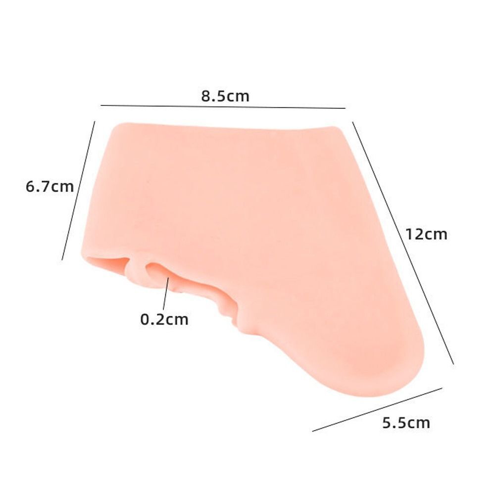 Soft Bunion Corrector Pads Non-Slip Hallux Valgus Splint Silicone Toe ...