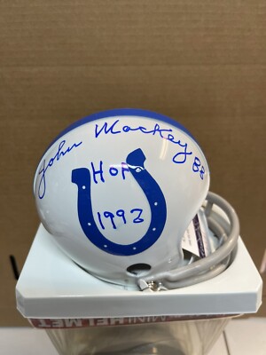 BALTIMORE COLTS John Mackey #88 SIGNED MINI HELMET HOF 1992 JSA | eBay